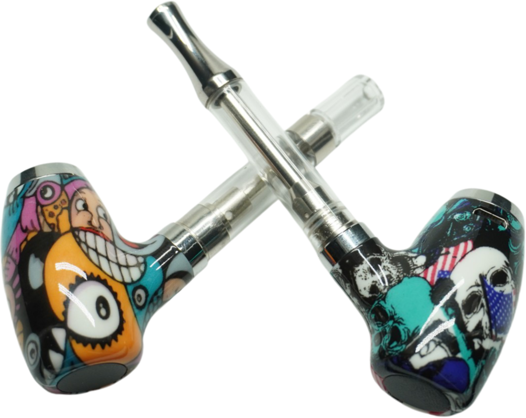 Sherlock Pipe-Shaped Battery | Thick Oil Vape Pen – Cannabliss Clouds ...